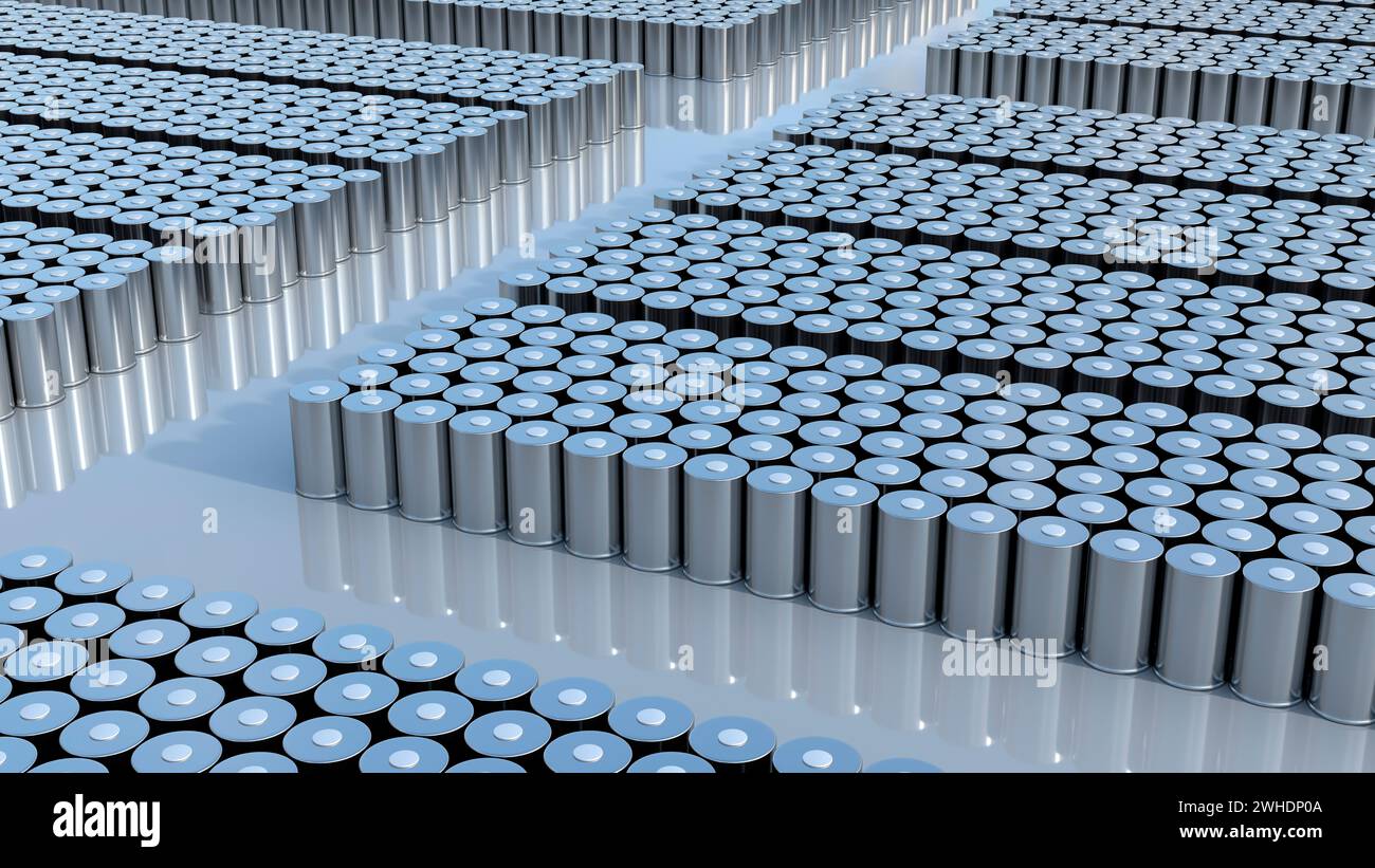 lithium-ion traction 4680 battery pack, High-capacity accumulator cell ...