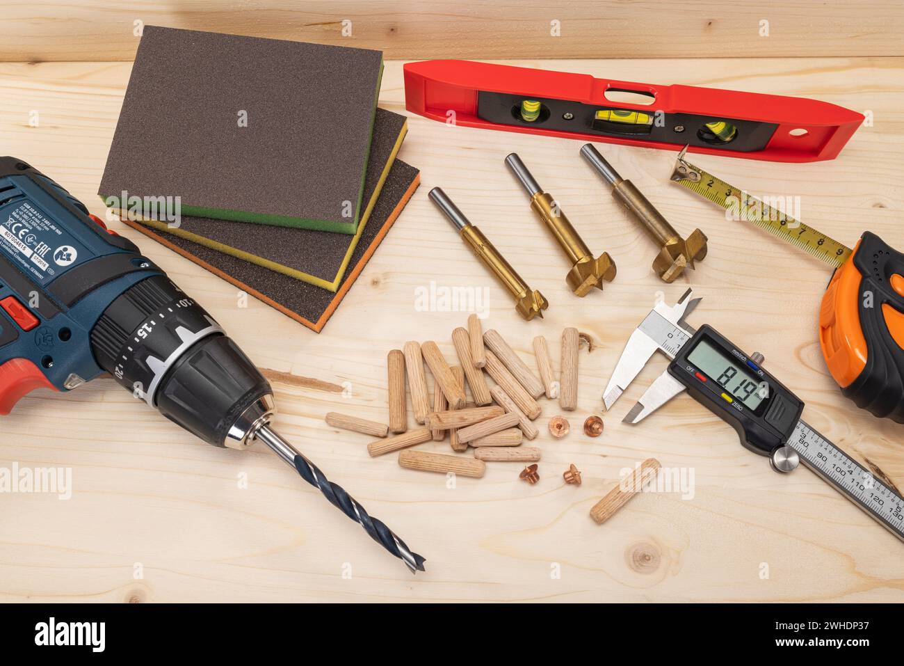 Dowel marker hi-res stock photography and images - Alamy