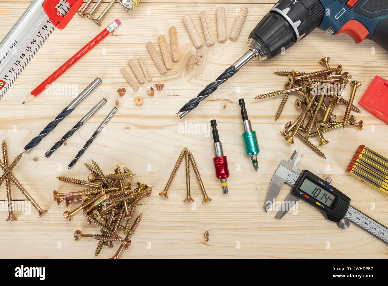 Dowel points hi-res stock photography and images - Alamy