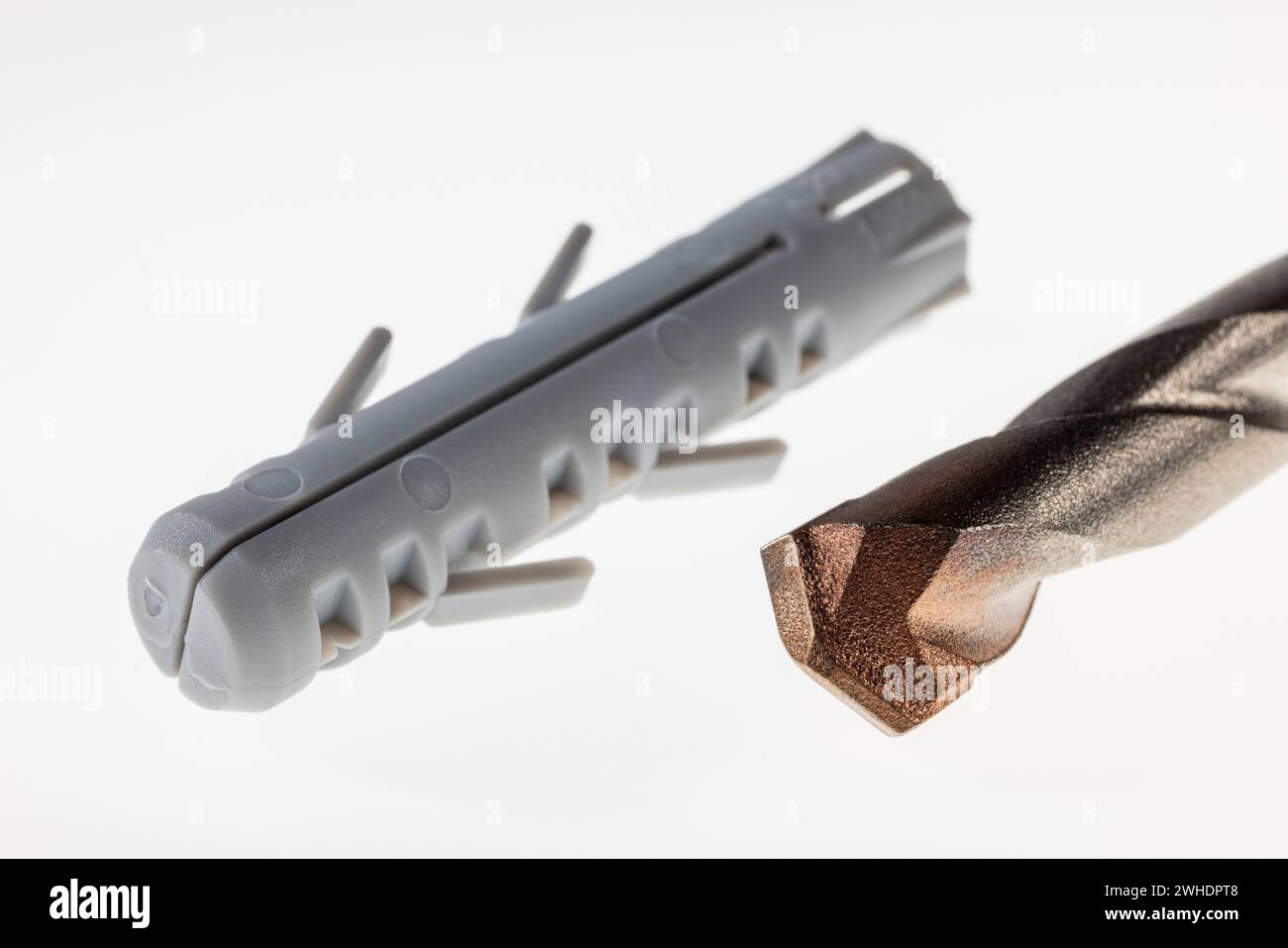 TOX expanding dowel ëBarracudaë, masonry drill bit 10 mm, detail, white ...