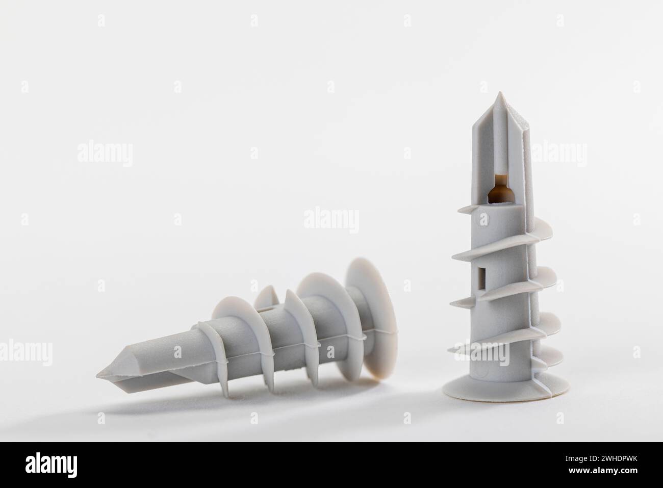 Plastic dowel for gypsum plasterboard and gypsum fiberboard, cavity ...