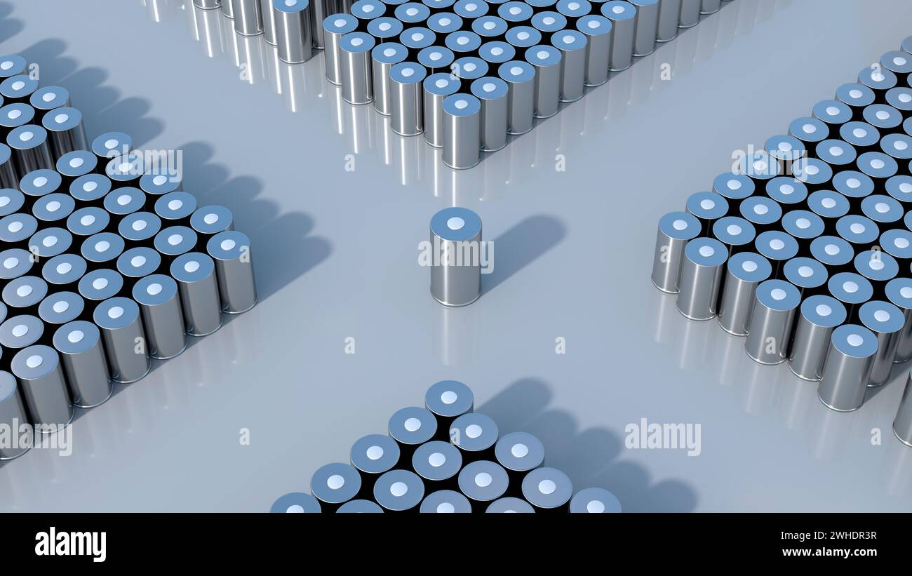 Lithium-ion traction 4680 battery pack, High-capacity accumulator cell ...