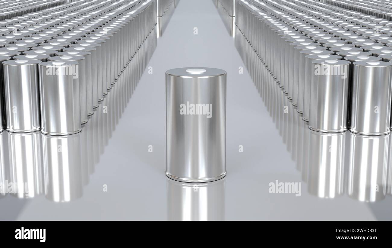 Lithium-ion traction 4680 battery pack, High-capacity accumulator cell ...