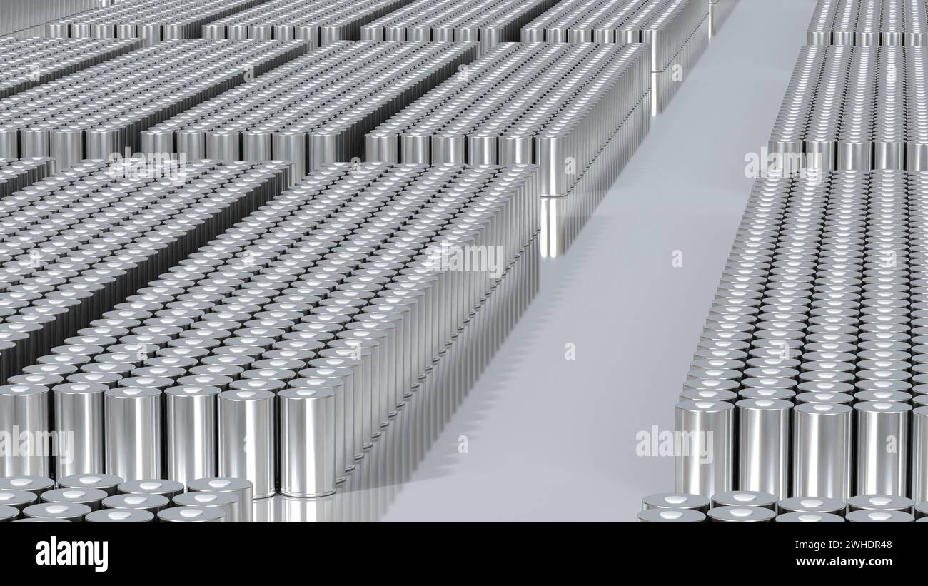 4680 battery packs, High-capacity accumulator cell modules, tabless ...