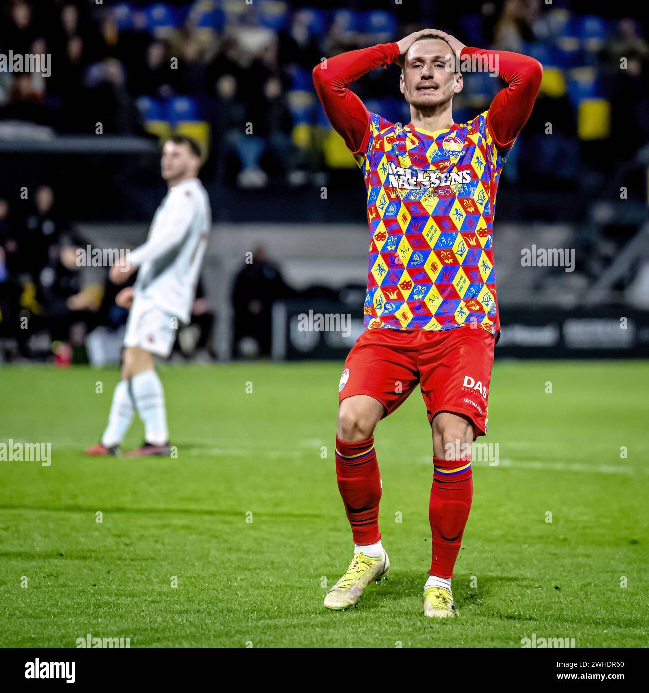 WAALWIJK, Netherlands. 09th Feb, 2024. SPO, Mandemakers Stadium, Dutch eredivisie, season 2023/ ...