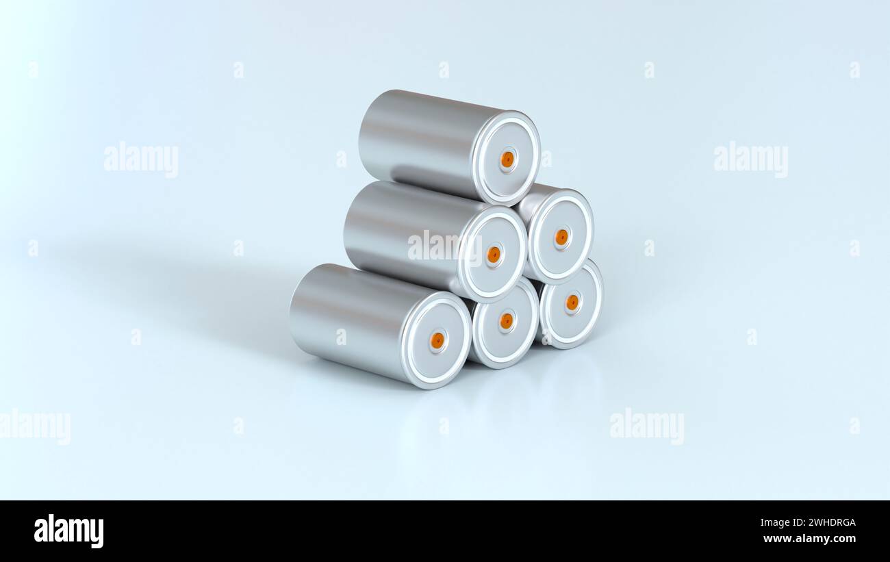 group 4680 format cylindrical lithium traction battery for battery ...