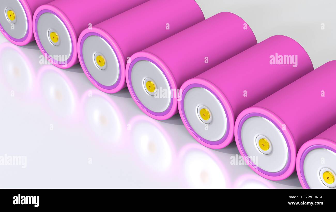 4680 battery pack, High-capacity accumulator cell modules, Electric ...