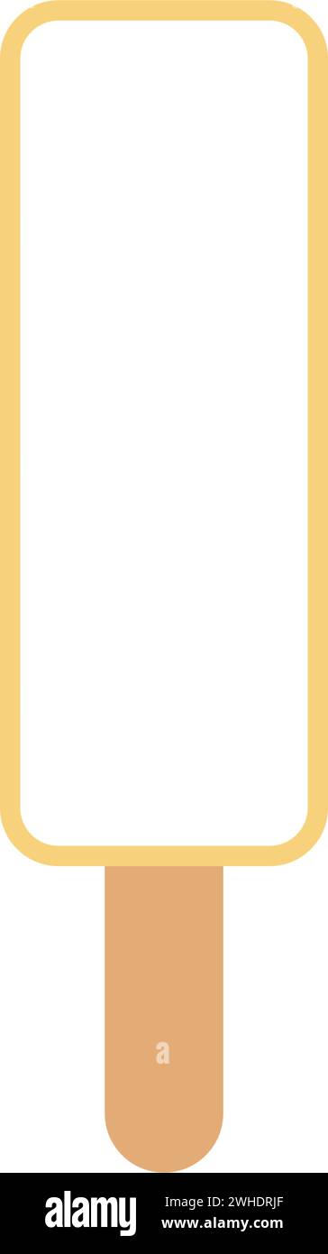 Isolated colored popsicle outline icon Vector Stock Vector Image & Art ...