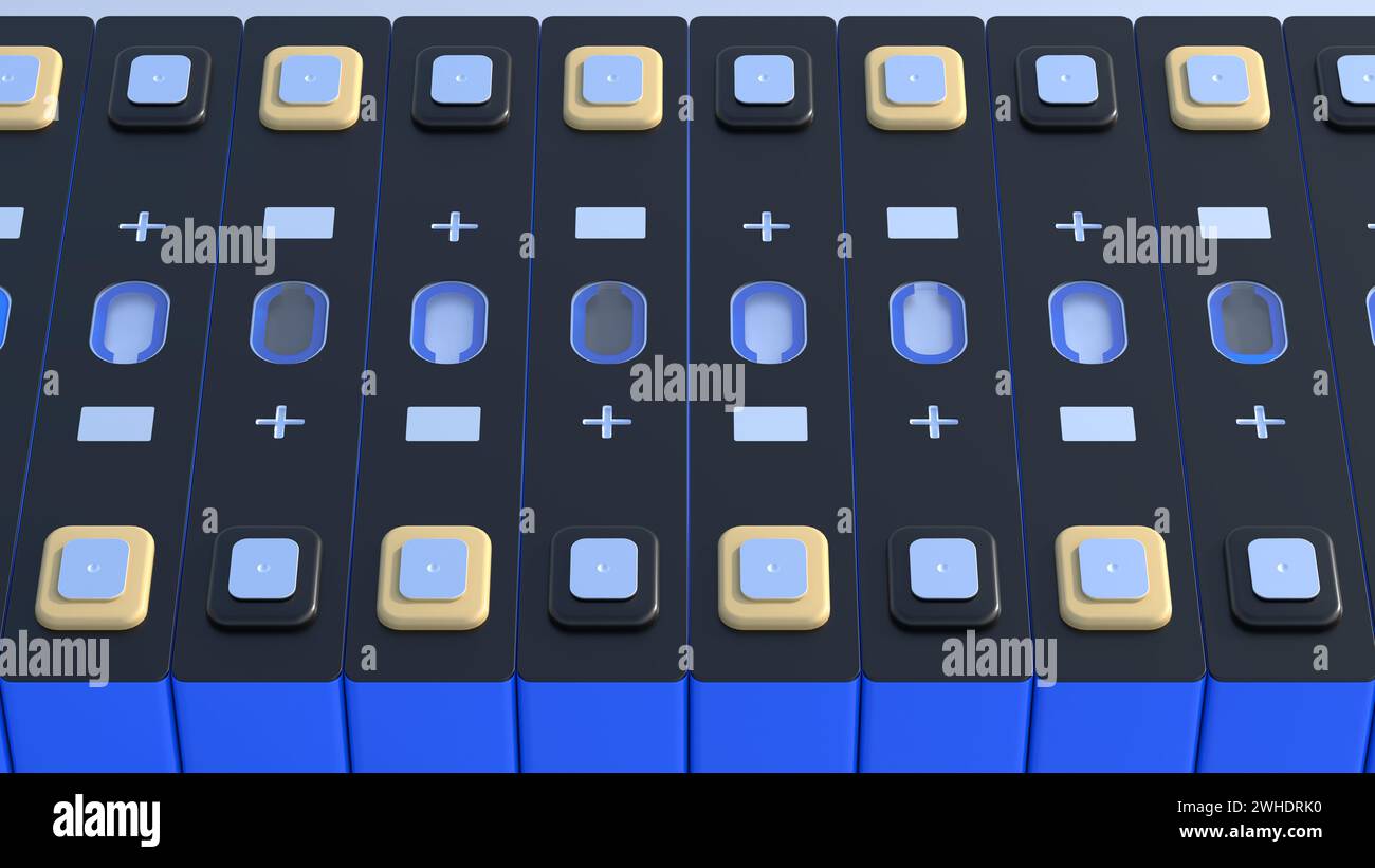 prismatic cells, rectangular lithium ion phosphate LFP battery's for ...
