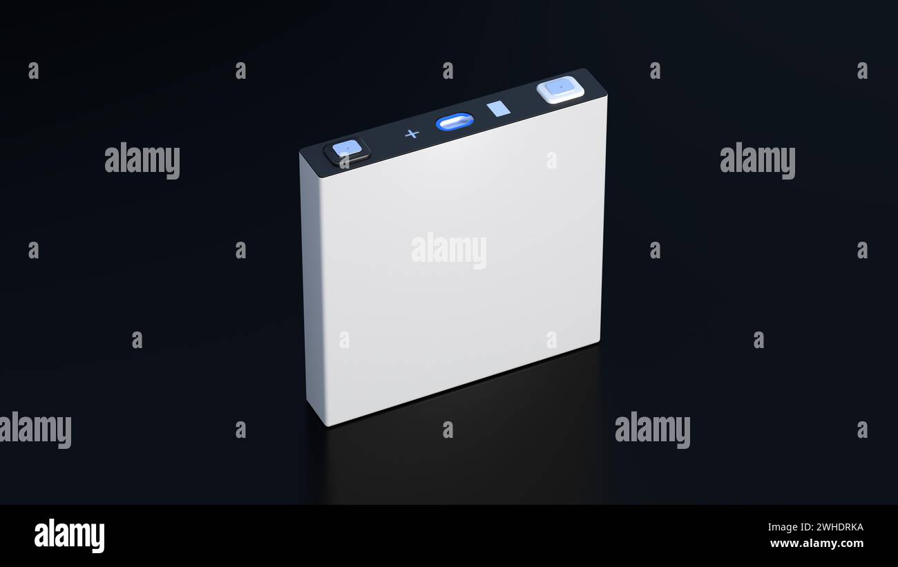 white prismatic cell, rectangular lithium ion phosphate LFP battery for ...