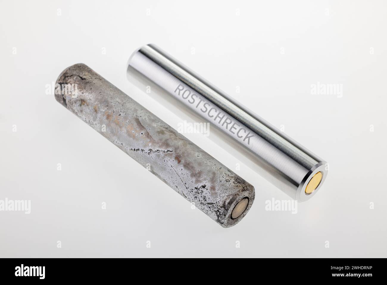 One used and one new rust deterrent against flash rust, prevents rust ...