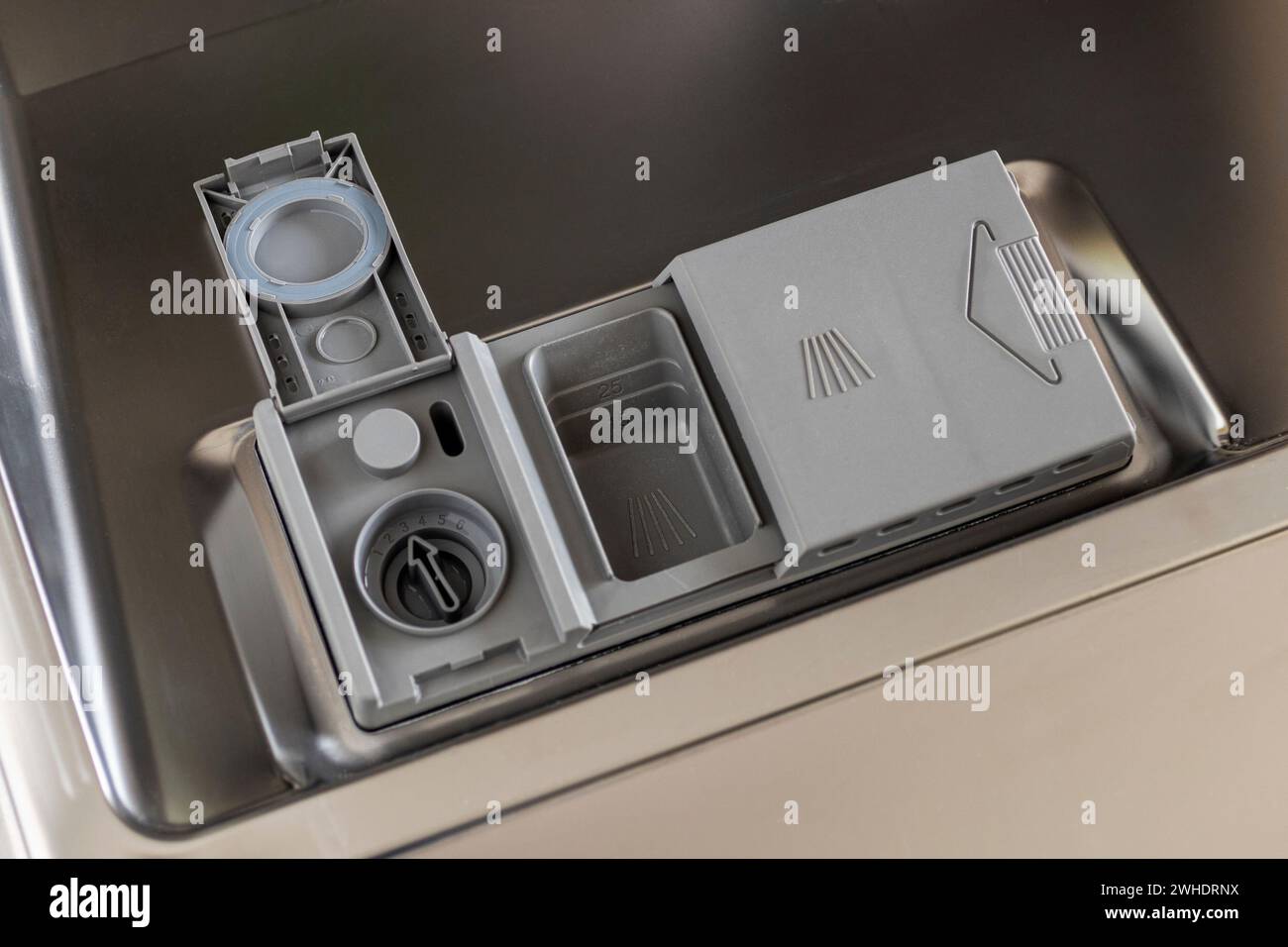 Dosing device for detergent and rinse aid hi-res stock photography and ...