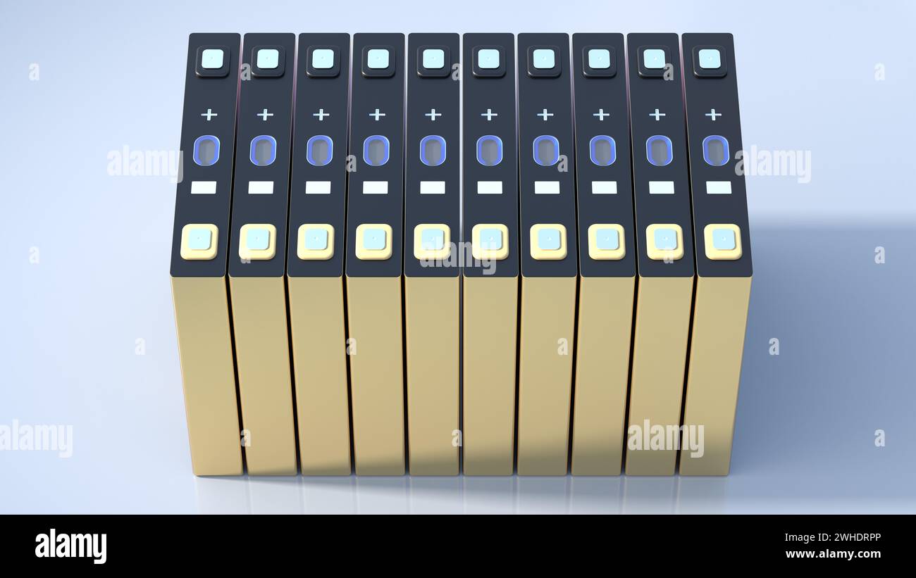 prismatic cells, rectangular lithium ion phosphate LFP battery's for ...