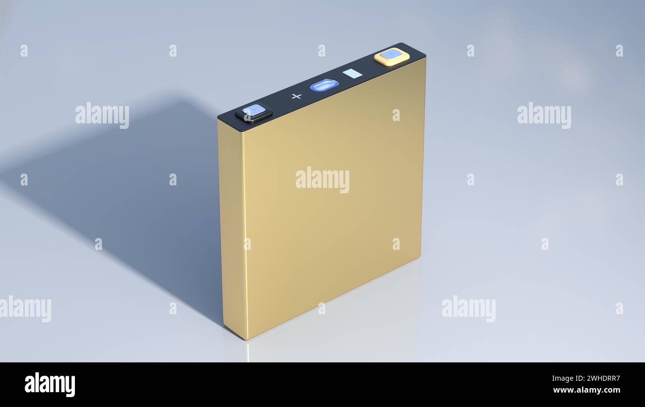 prismatic cell, rectangular lithium ion phosphate LFP battery for ...