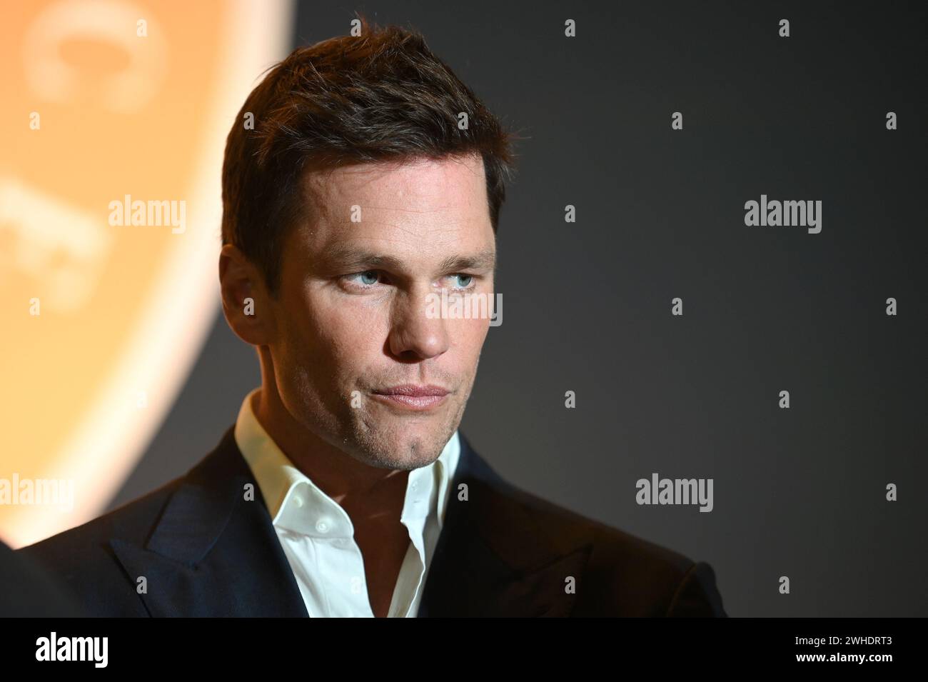 Las Vegas, USA. 09th Feb, 2024. NFL legend quarterback Tom Brady ...