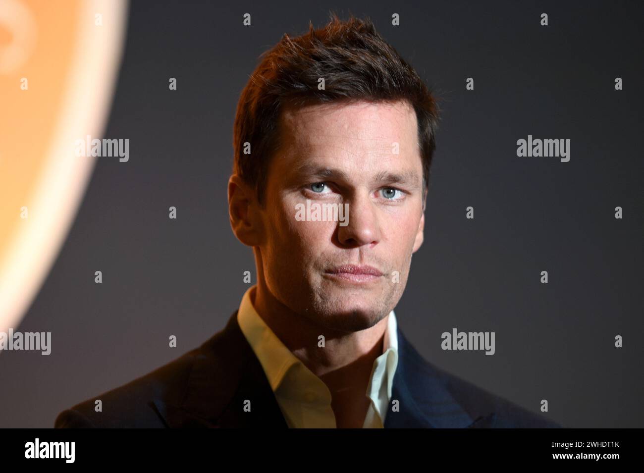 Las Vegas, USA. 09th Feb, 2024. NFL legend quarterback Tom Brady ...