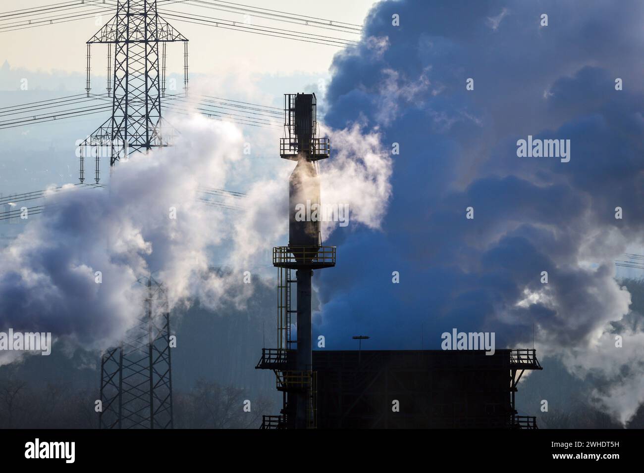 Bottrop, North Rhine-Westphalia, Germany - The Prosper coking plant is ...