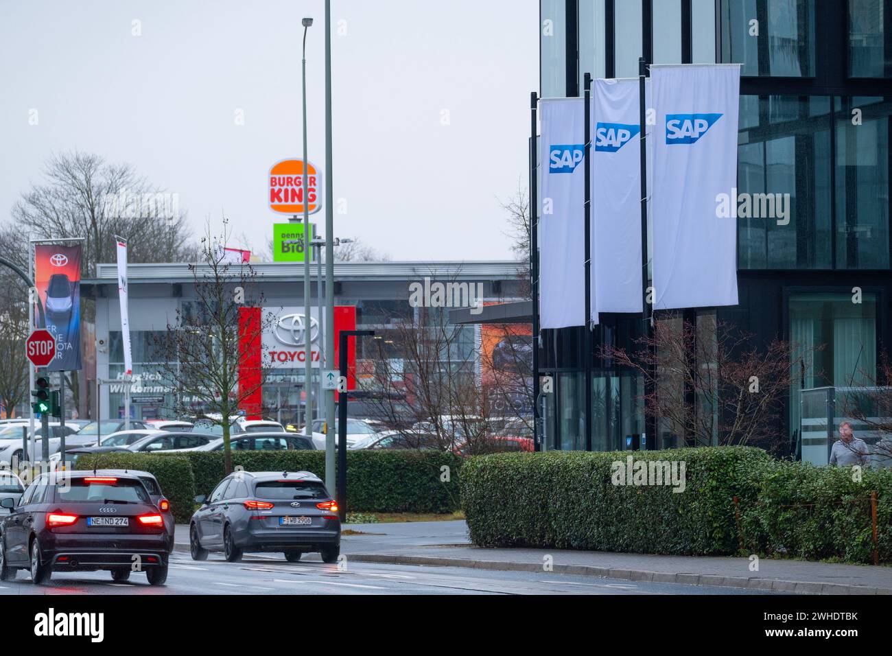 SAP SE enterprise software development Company building, German ...