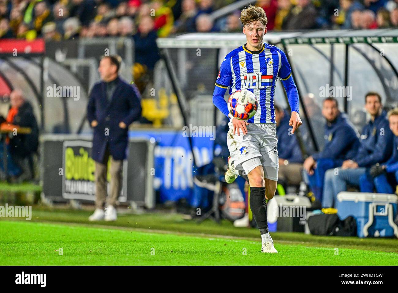 Breda, Netherlands. 09th Feb, 2024. BREDA, 09-02-2024, Rat Verlegh ...