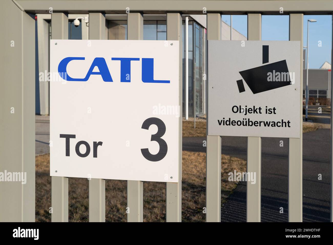 Advertising logo CATL Contemporary Amperex Technology Co. Limited ...