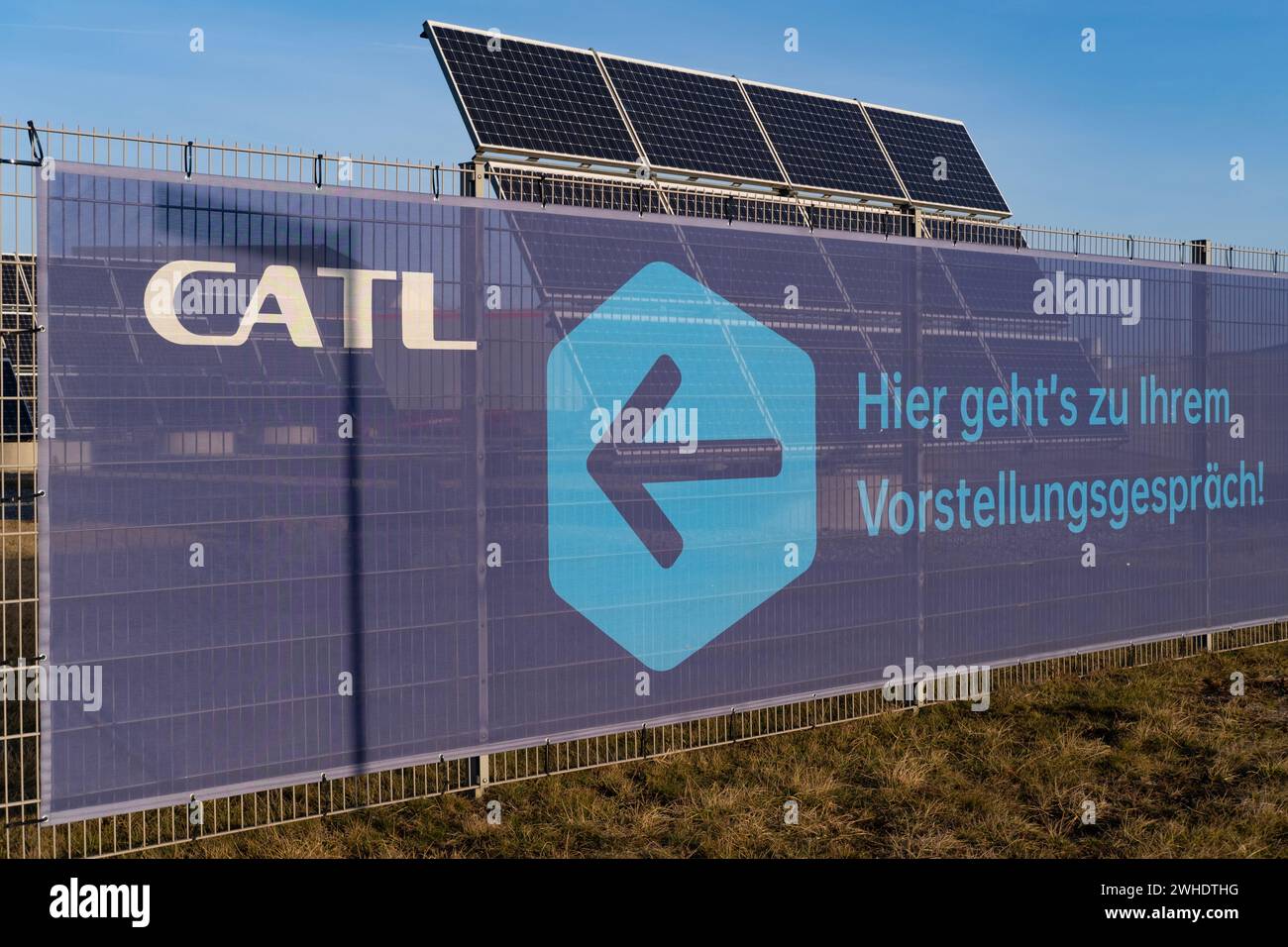 Advertising logo CATL Contemporary Amperex Technology Co. Limited ...