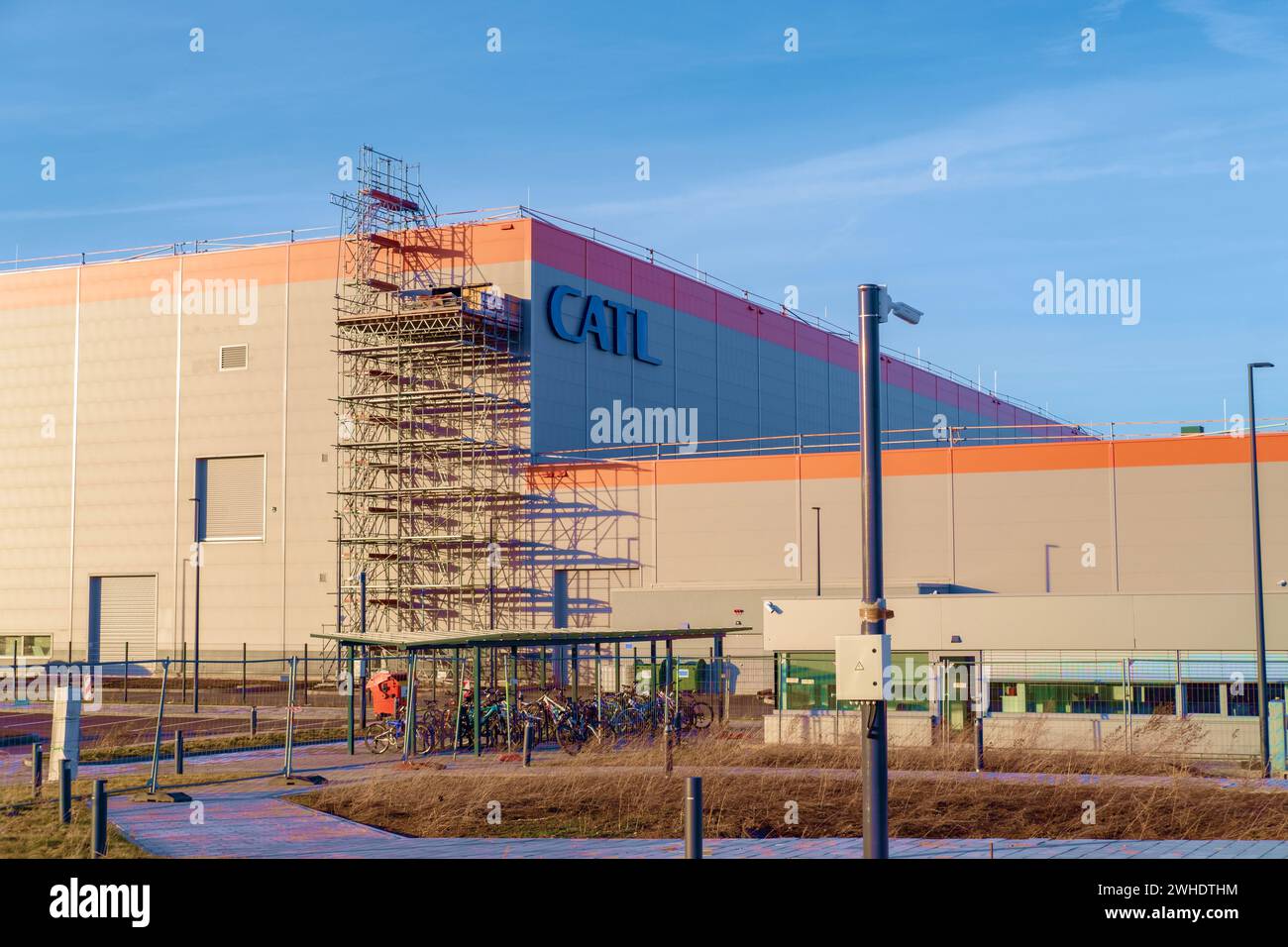 new building CATL Contemporary Amperex Technology Co. Limited ev ...