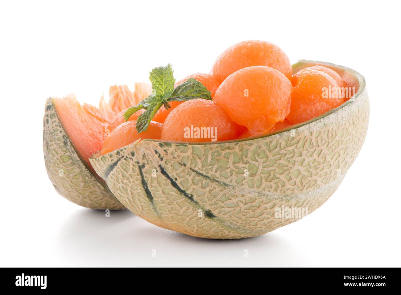 Melon texture hi-res stock photography and images - Alamy
