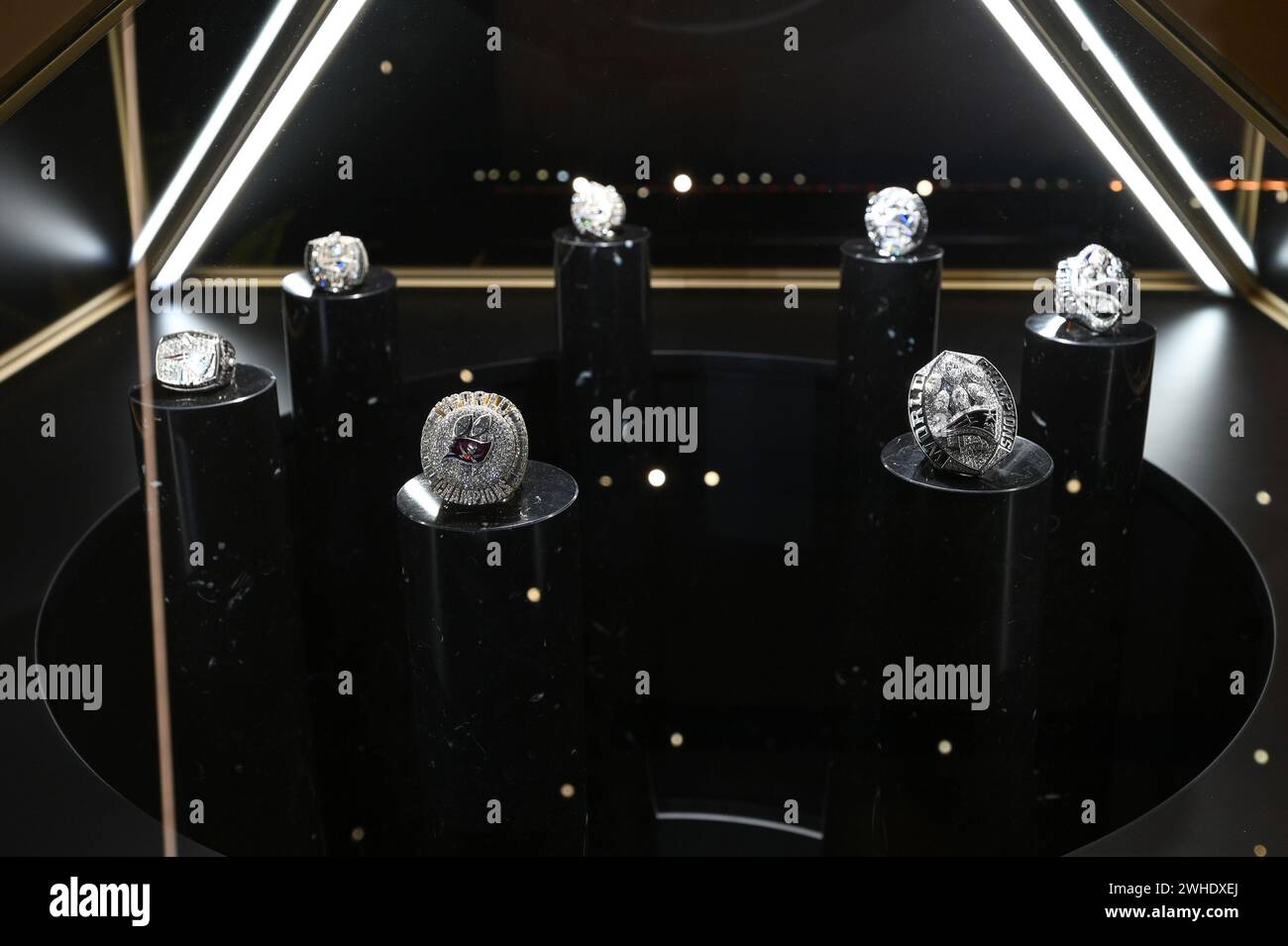 Las Vegas, USA. 09th Feb, 2024. View of NFL quarterback Tom Brady's ...