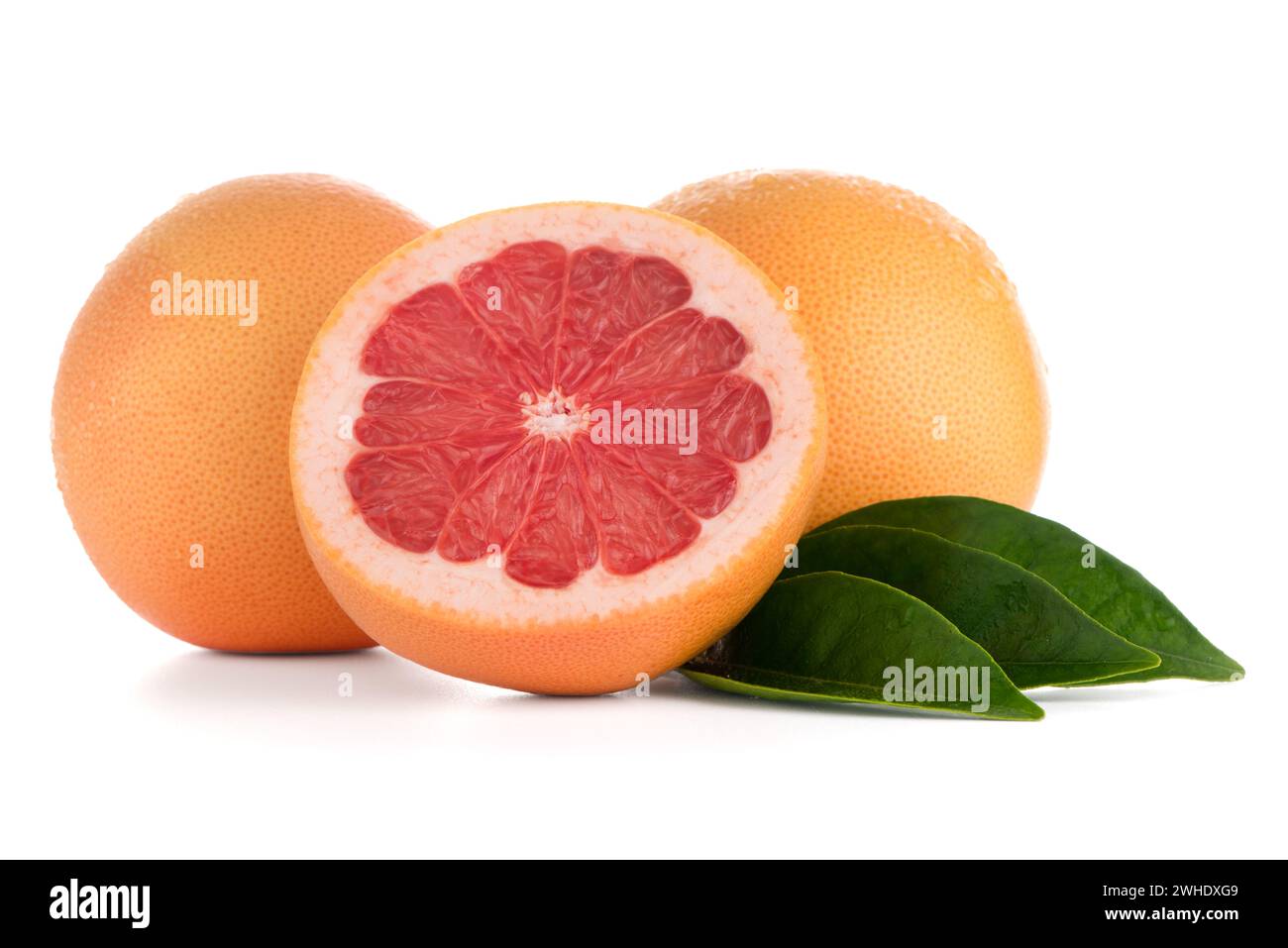 Half fresh ripe red Cut Out Stock Images & Pictures - Alamy