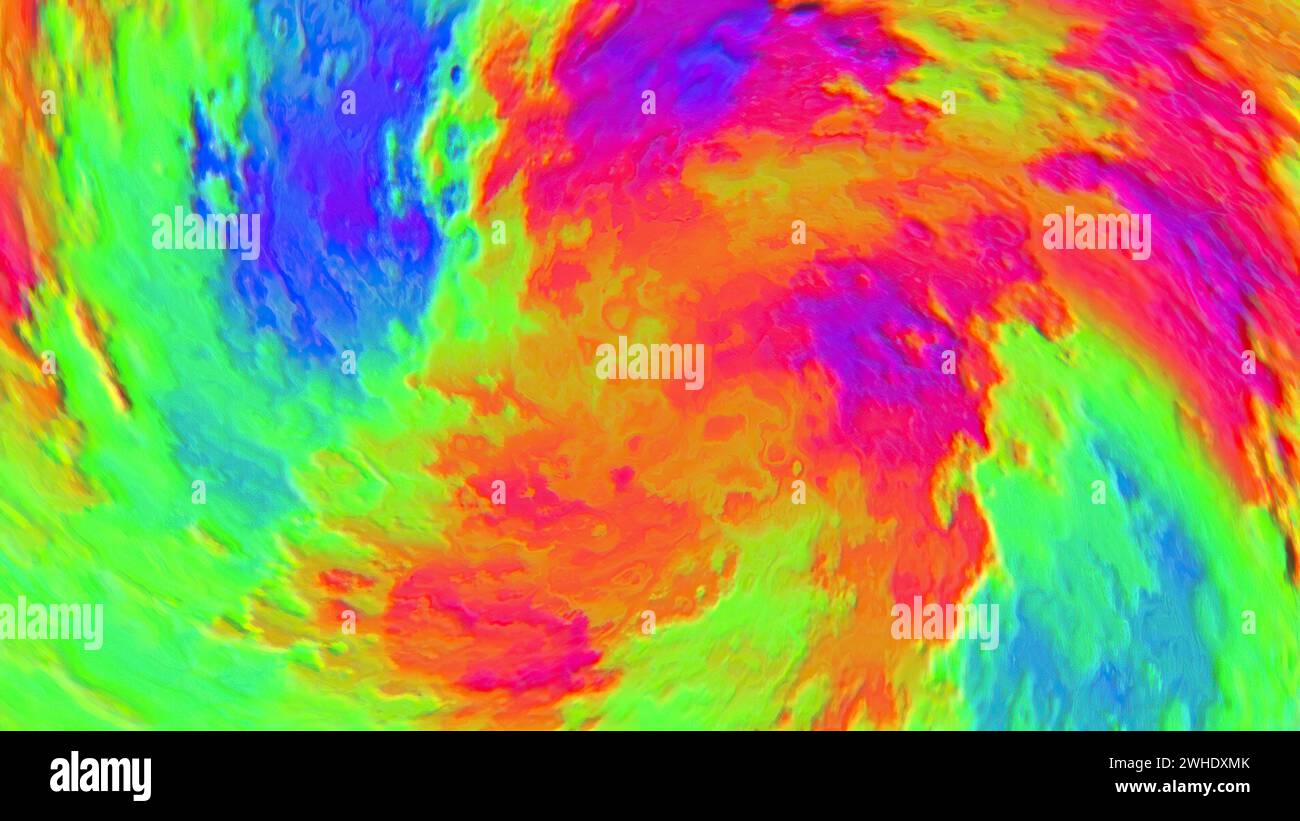 Weather Hurricane On Radar And Satellite Stock Photo - Alamy
