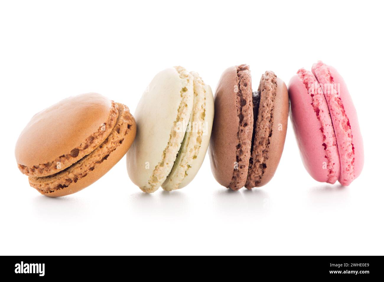Colorful French Macarons Stock Photo - Alamy
