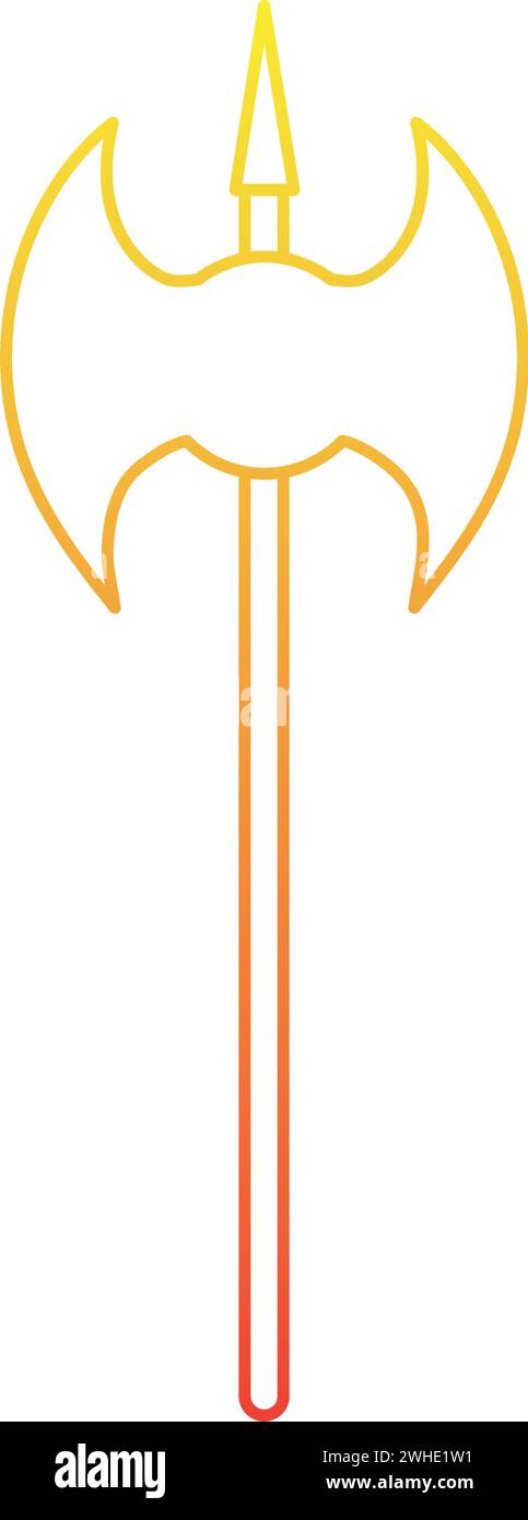 Isolated axe weapon medieval icon Vector Stock Vector Image & Art - Alamy