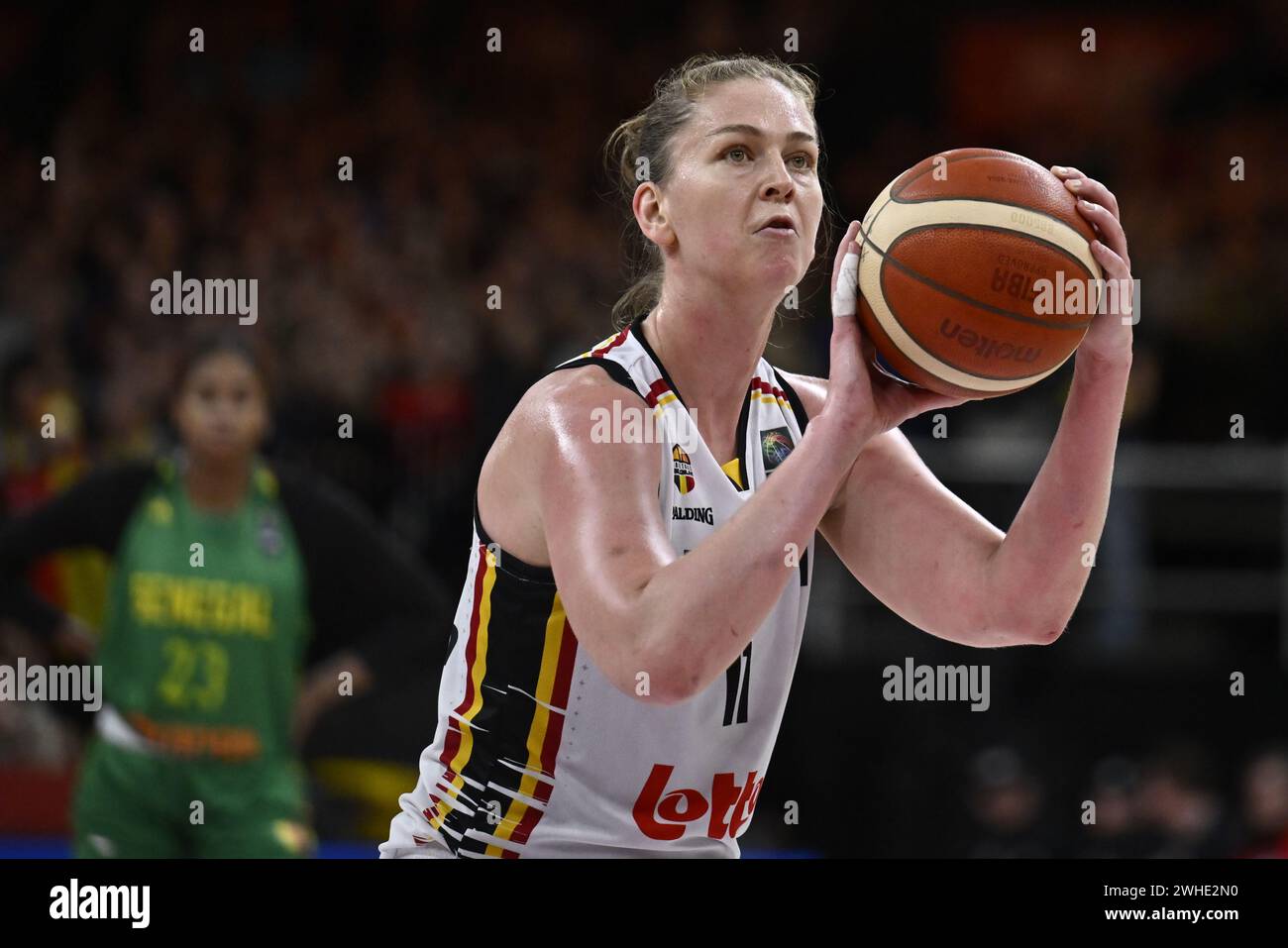 Antwerp, Belgium. 09th Feb, 2024. Belgium's Emma Meesseman pictured ...