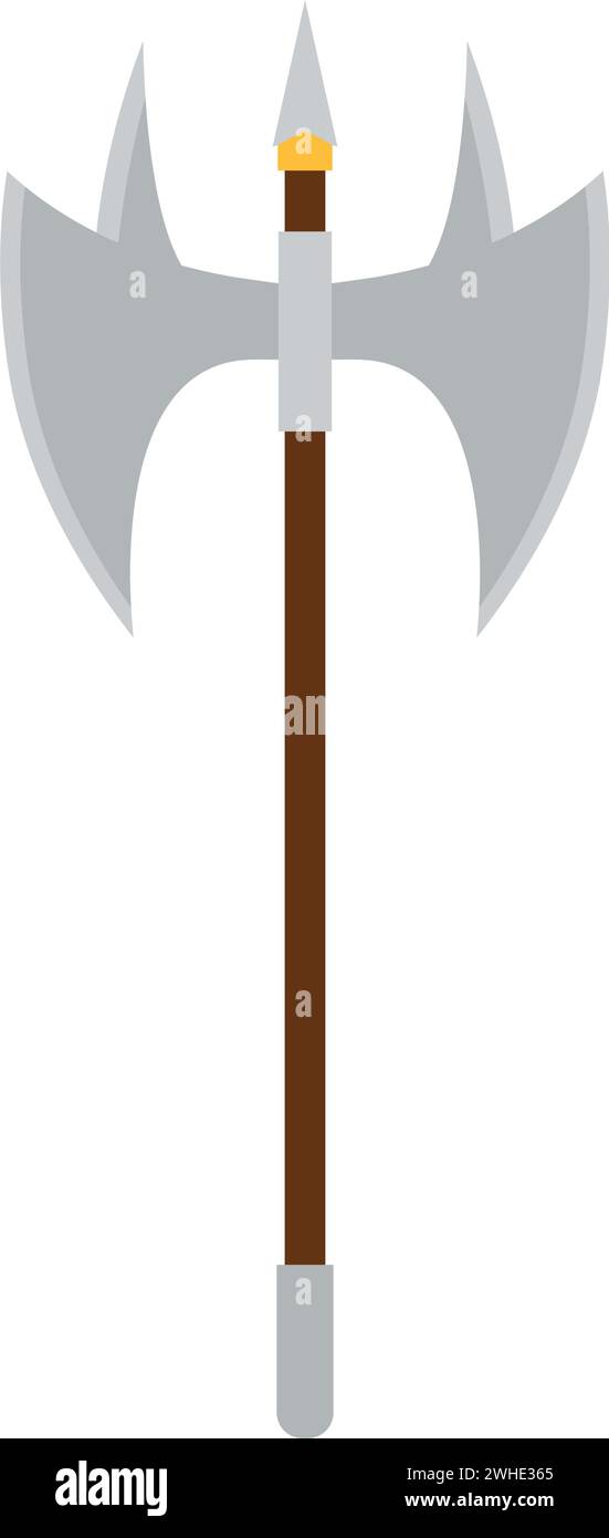 Isolated axe weapon medieval icon Vector Stock Vector Image & Art - Alamy