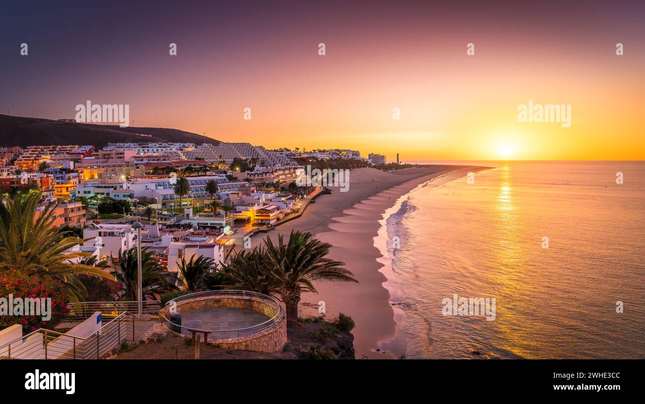 Beach promenade morro jable fuerteventura hi-res stock photography and ...