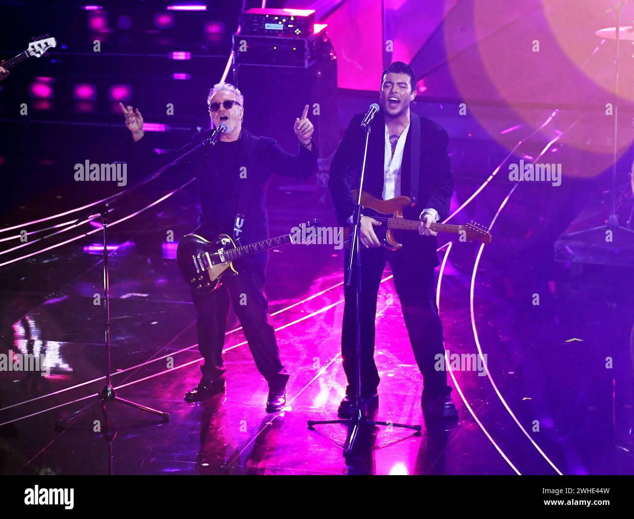 Sanremo, 74th Italian Song Festival. Fourth Evening. The duets - In the ...