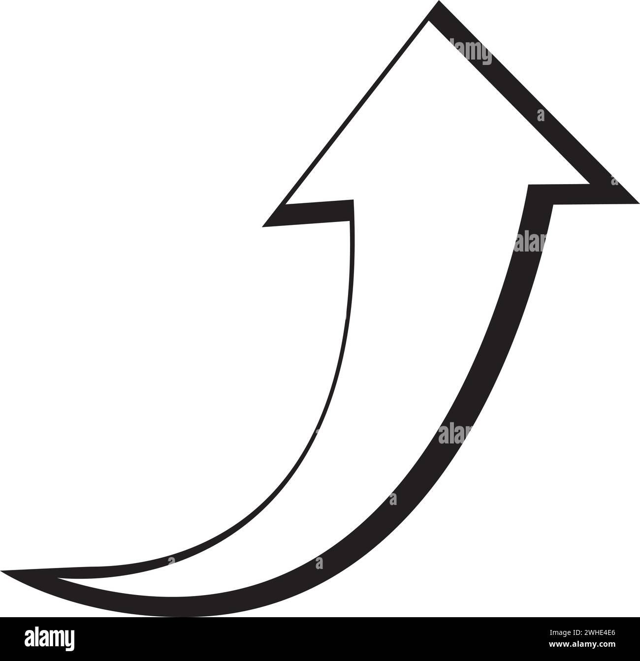 Isolated white comic arrow transition Vector Stock Vector Image & Art ...