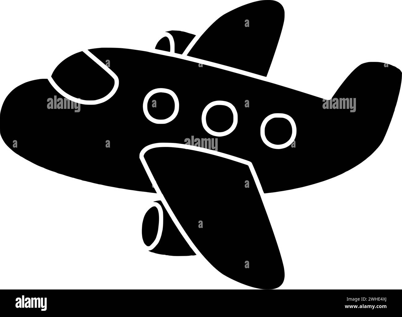 airplane illustration fly silhouette travel logo tourism icon plane ...