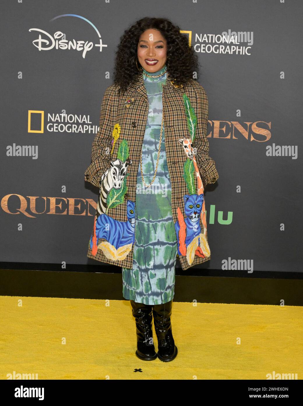 February 8, 2024, Los Angeles, California, United States: Angela ...