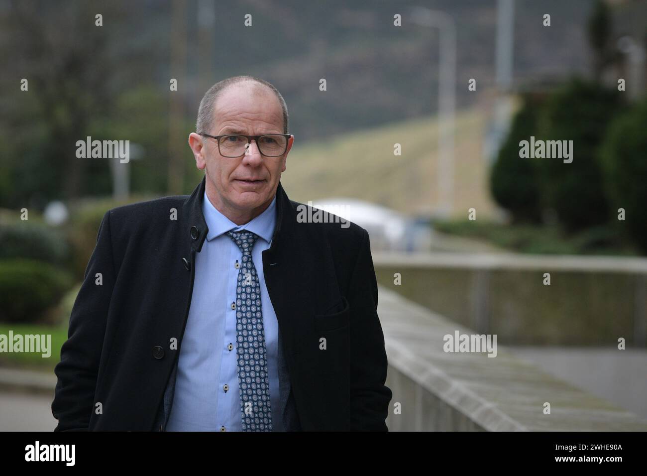Edinburgh Scotland, UK 08 February 2024. Minister (designate) for Agriculture and Connectivity ...