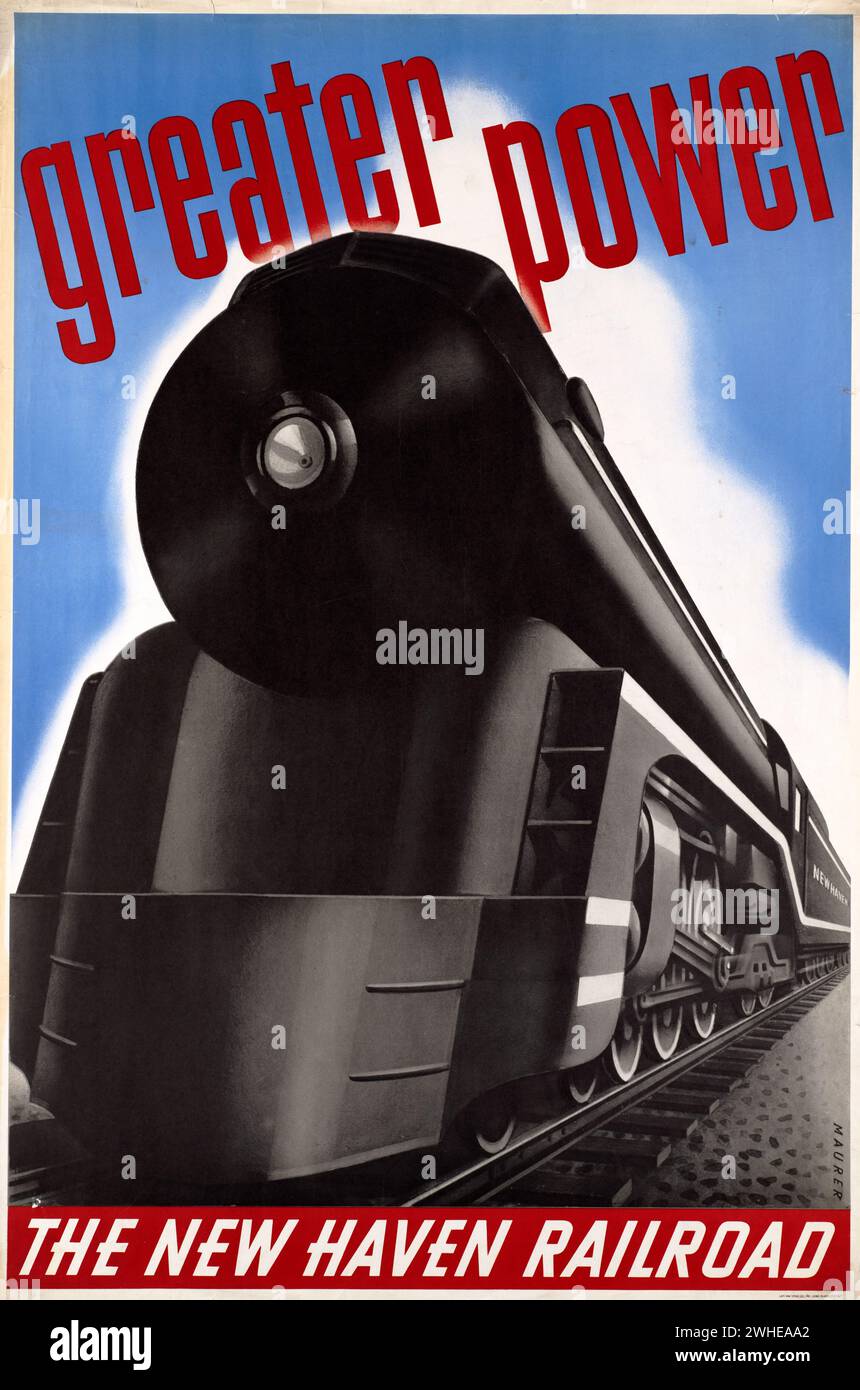 Vintage train ad hi-res stock photography and images - Alamy