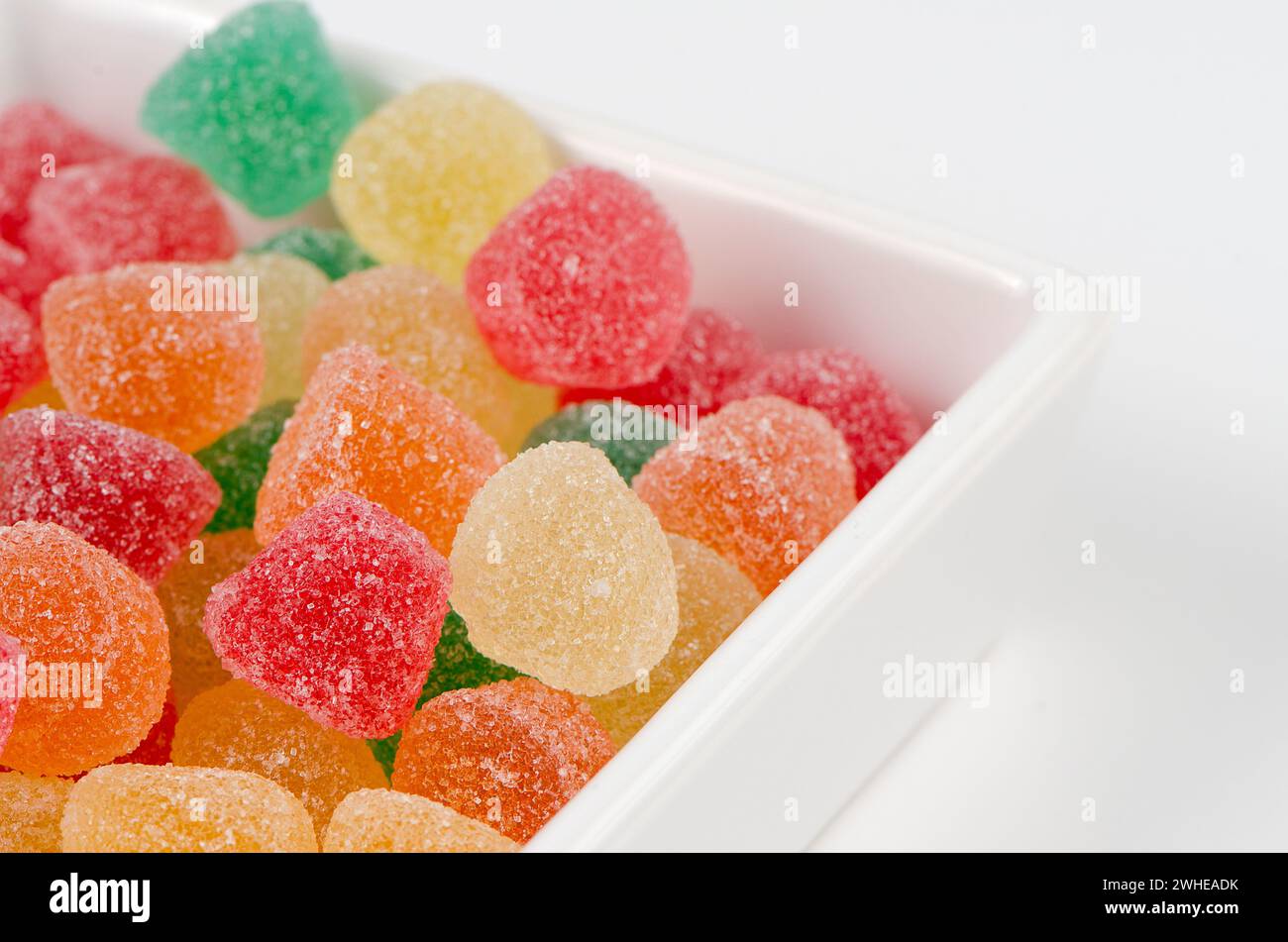 Gummy lemon candies hi-res stock photography and images - Alamy