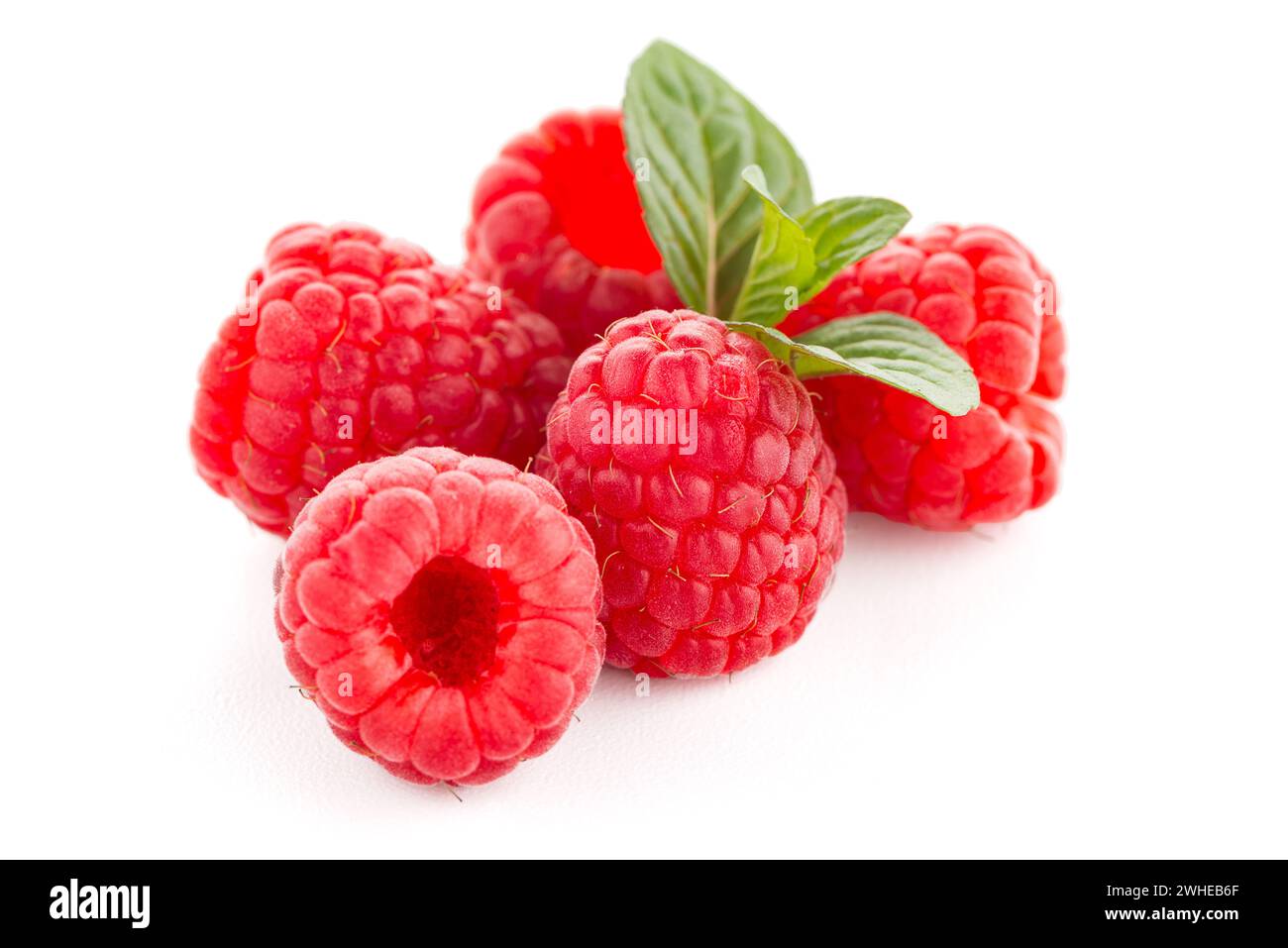 Raspberry plant delicious color hi-res stock photography and images - Alamy