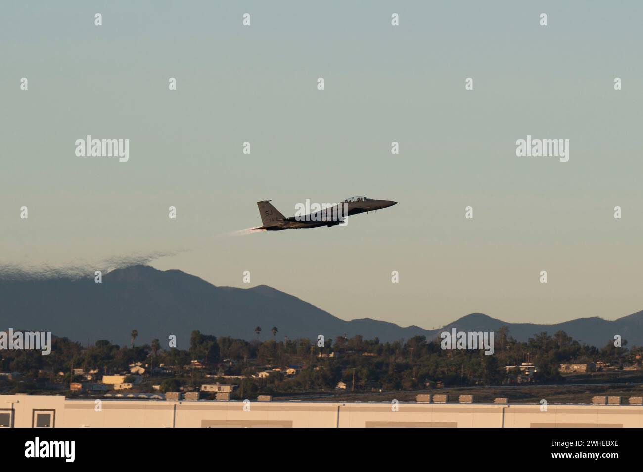 An F-15E Strike Eagle, assigned to the 4th Fighter Wing, Seymour ...