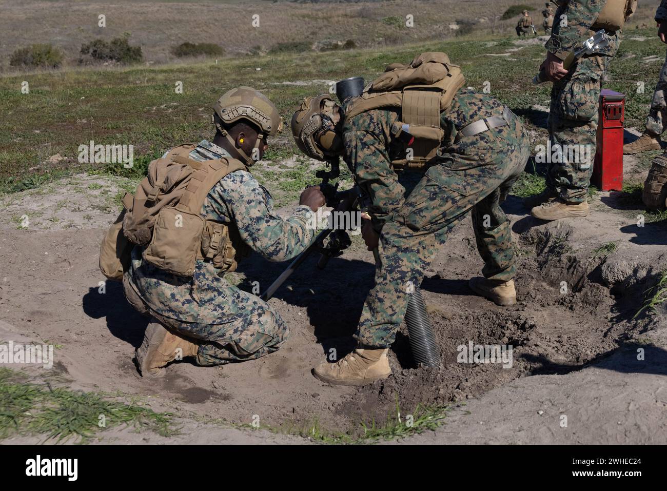 U.S. Marines with 3rd Battalion, 7th Marine Regiment, 1st Marine ...