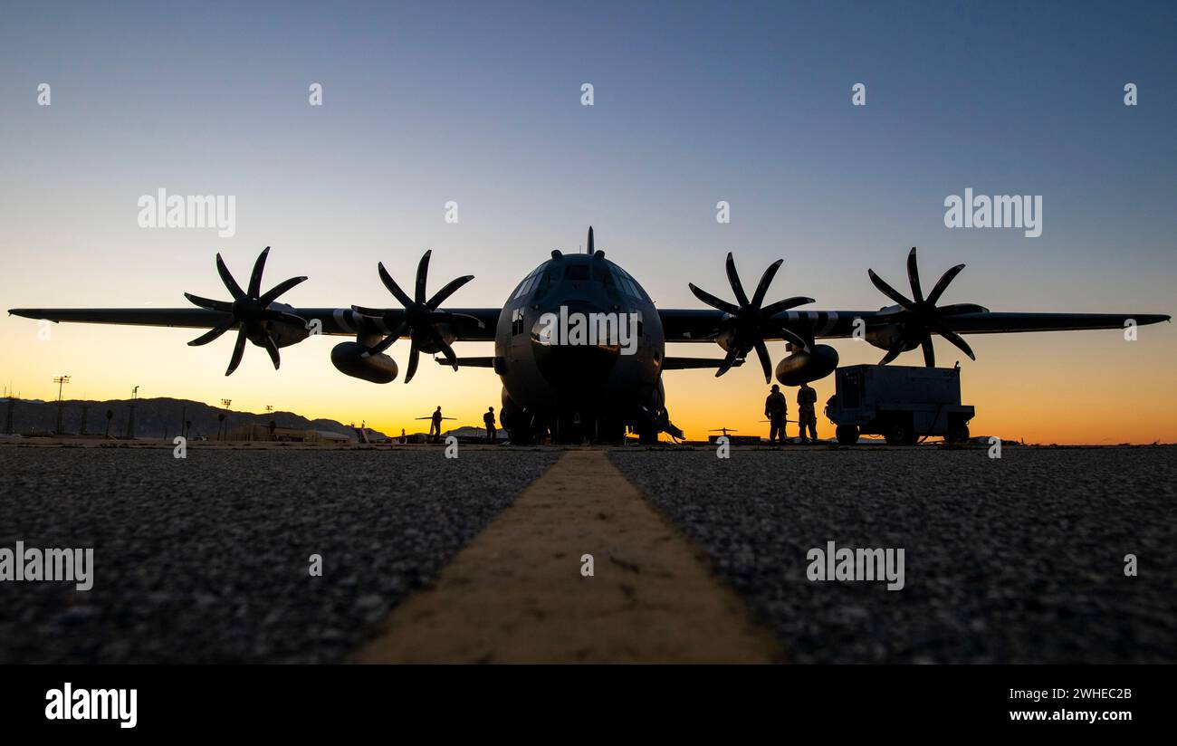 A U.S. Air Force C-130H Hercules, assigned to the 120th Airlift Wing ...
