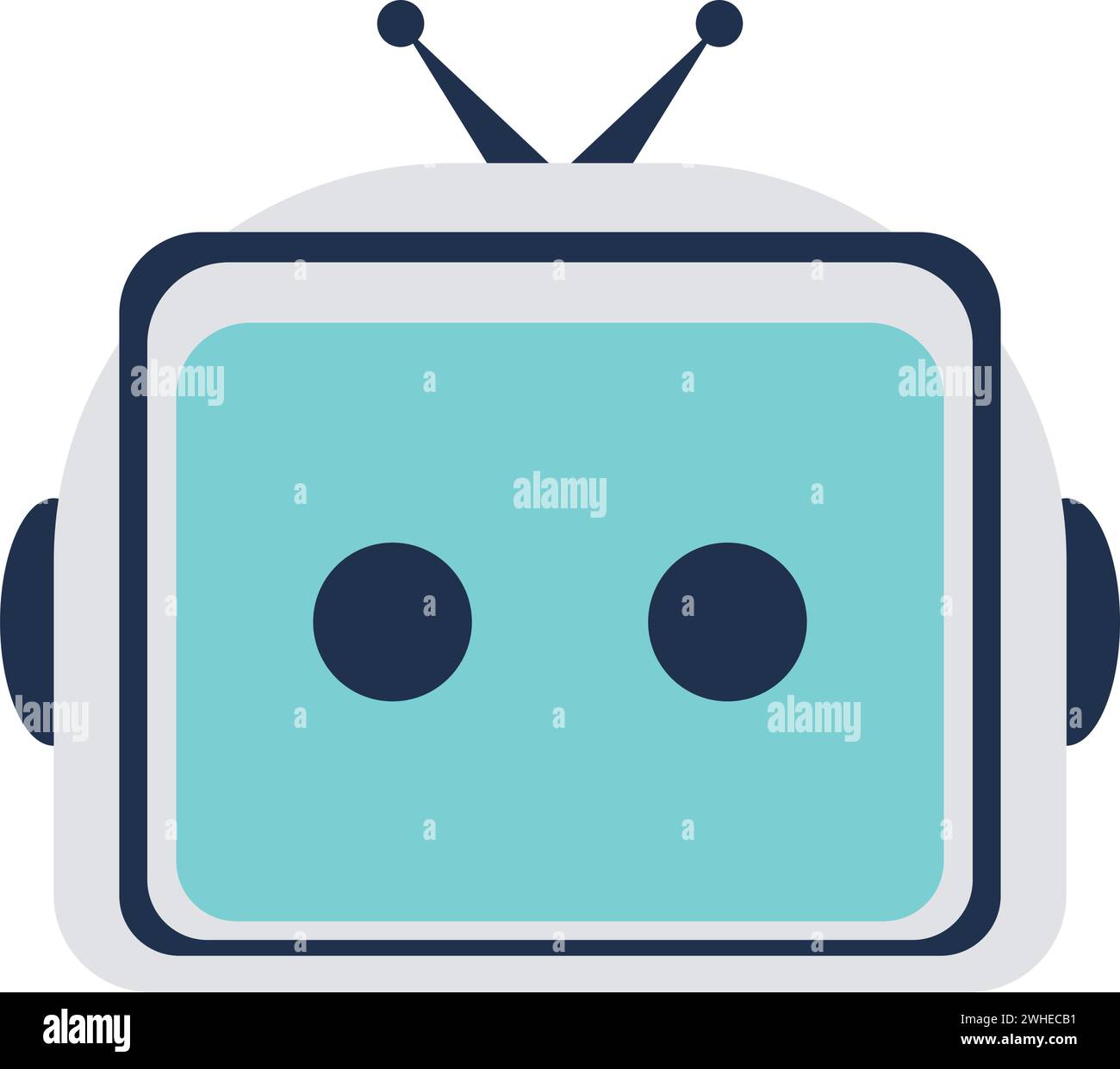 Ai robot avatar icon hi-res stock photography and images - Alamy