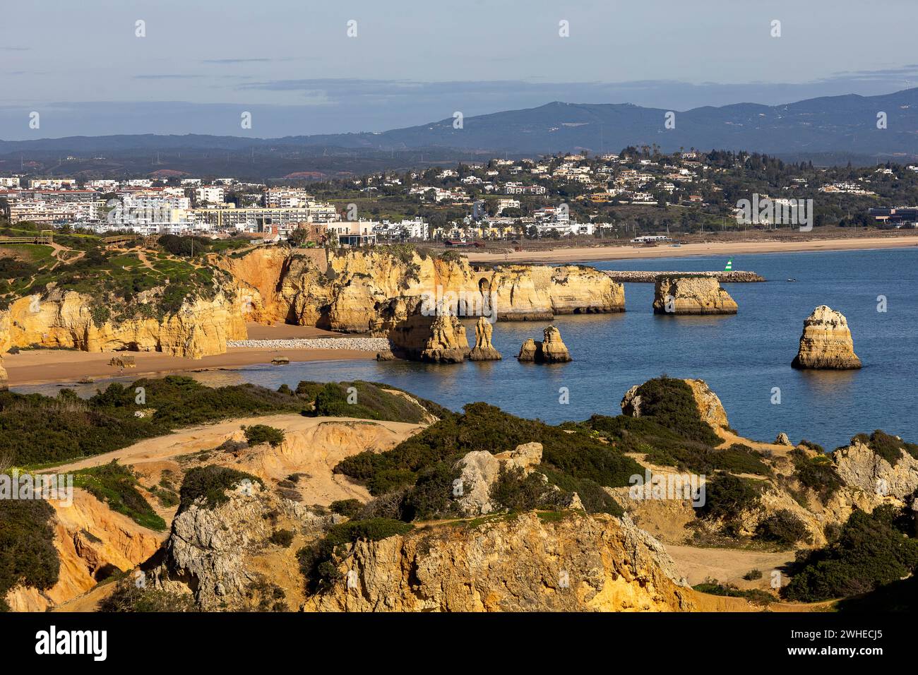 The Lagos Cliffs Stock Photo - Alamy
