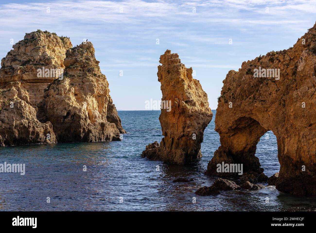 The Lagos Cliffs Stock Photo - Alamy