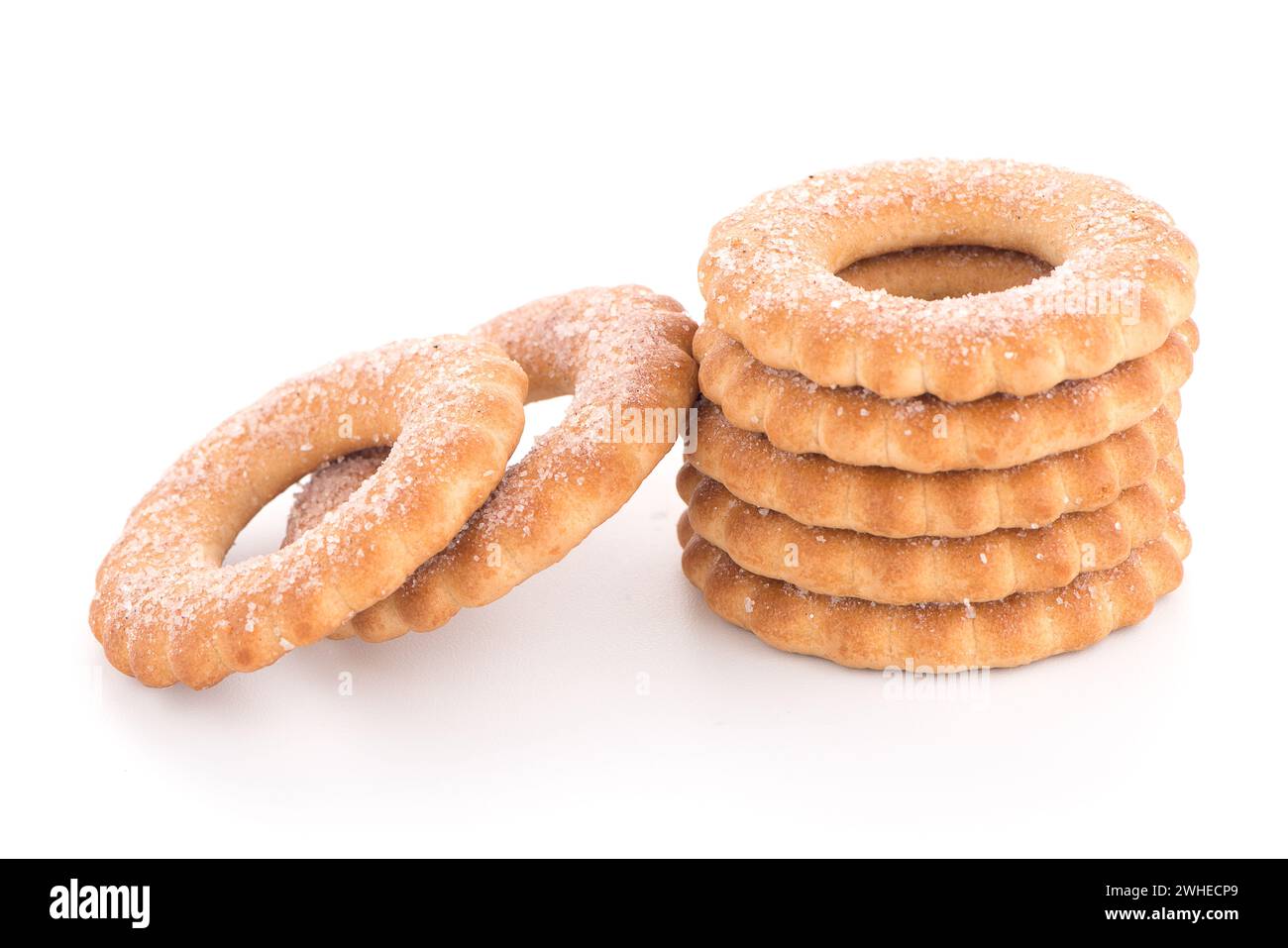 Biscuit rings Cut Out Stock Images & Pictures - Alamy